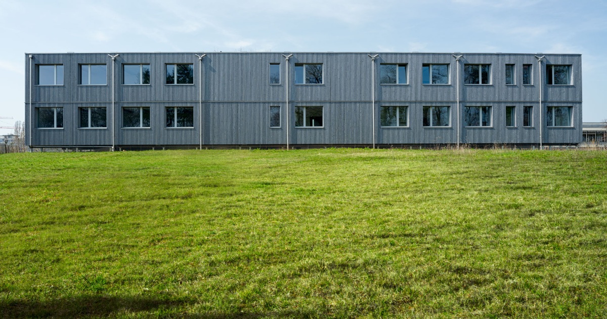 UNIL | New build | Timber-built L‘éphémère temporary offices