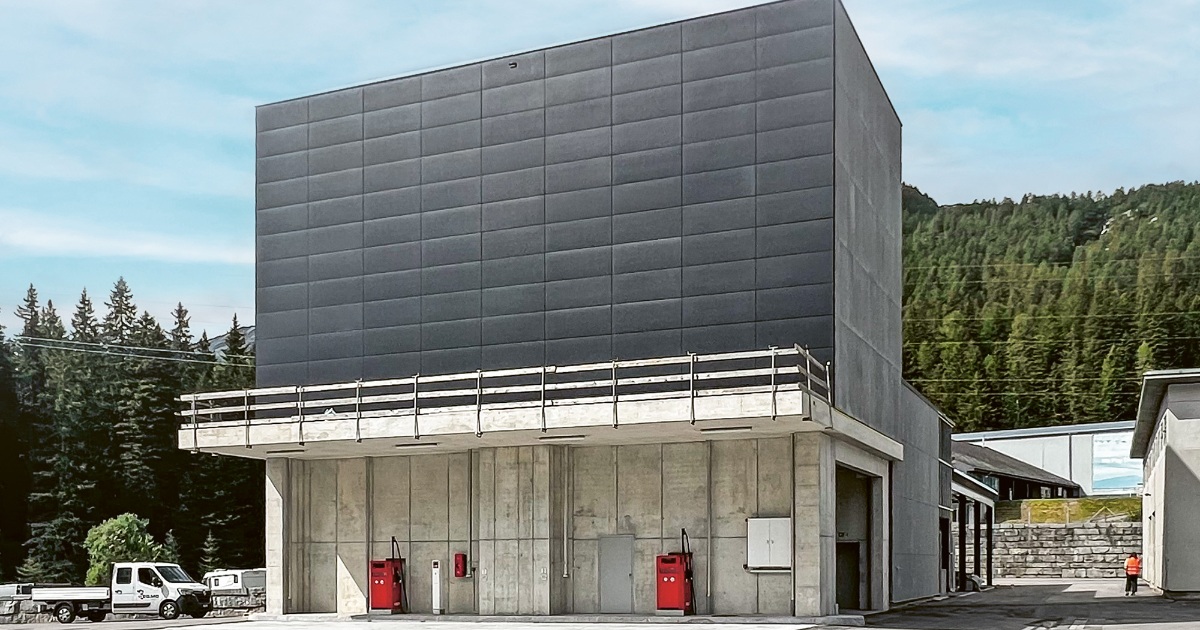 Modular Silo Facility Mesocco | Blumer Lehmann Silo Construc