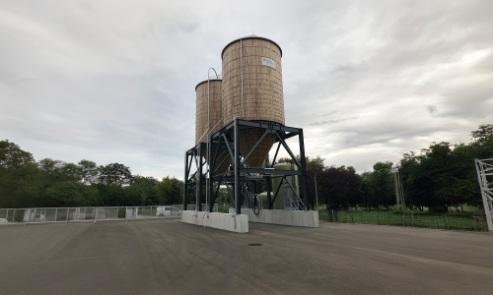 Timber silos 2x250m3 in Uhingen from Blumer Lehmann
