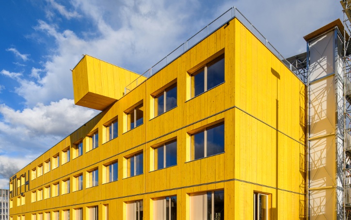 Lattich creative space | Timber modules create meeting place