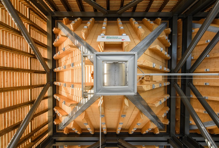 Modular silo system Chur for winter service | Blumer Lehmann