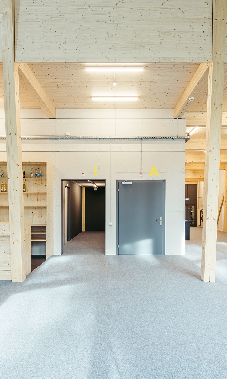 Theater St. Gallen | Timber structure for temporary theatre