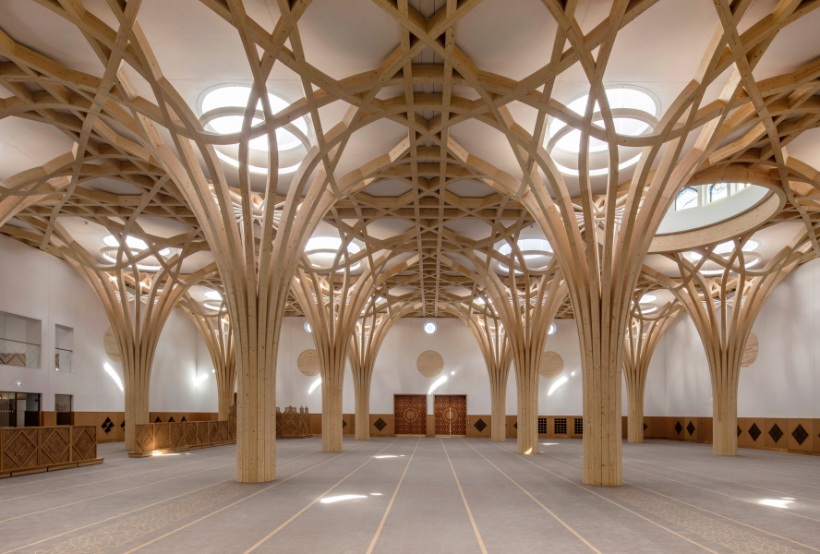 Cambridge Mosque| A timber structure for the senses